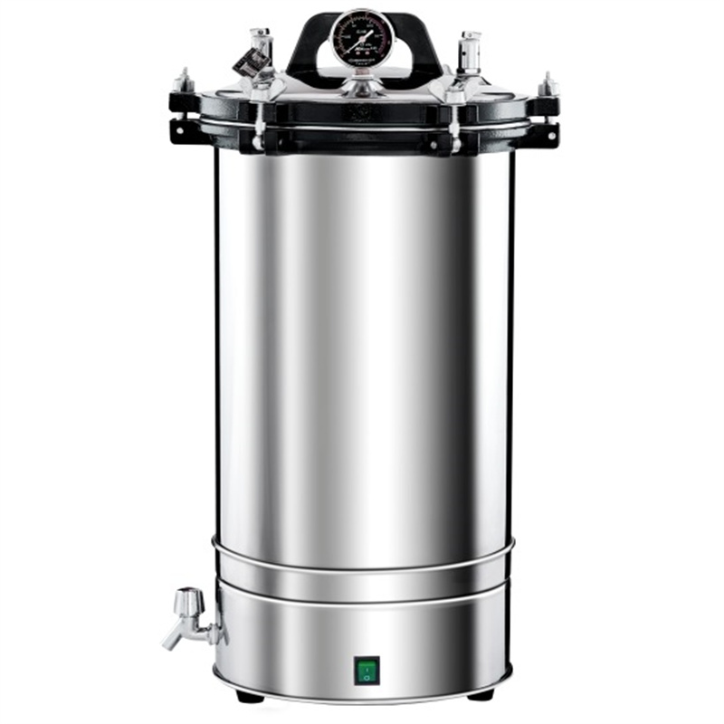Dual Fuel Autoclave 8L Portable Laboratory Steam Autoclave - 304 ...